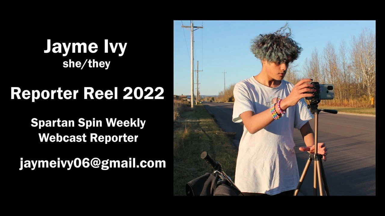 Jayme Ivy / Spartan Spin Webcast Reporter Reel / December 2022 - YouTube