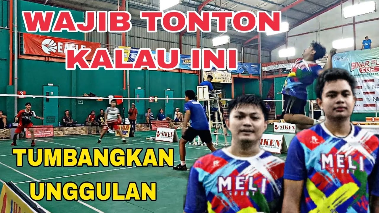TURNAMEN SINAR PUTRA X LEVEL D+ || Alfredo/Gusti Ali (MELI SPORT) vs ...