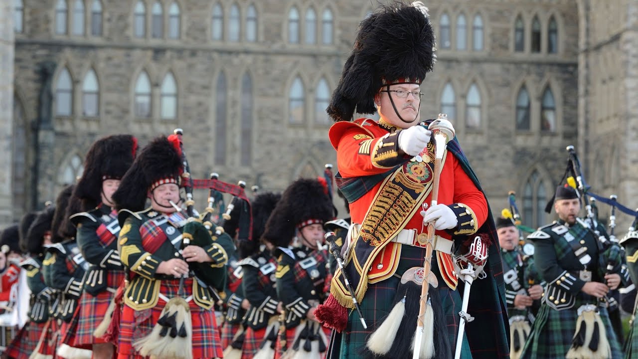 Canadian Armed Forces - Pipes and Drums - English (2022) - YouTube