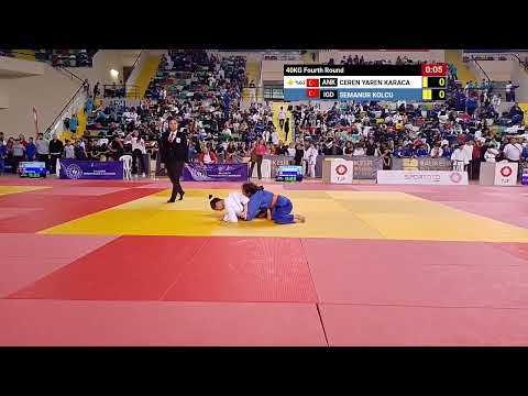 CEREN YAREN KARACA - SEMANUR KOLCU 40KG Fourth Round