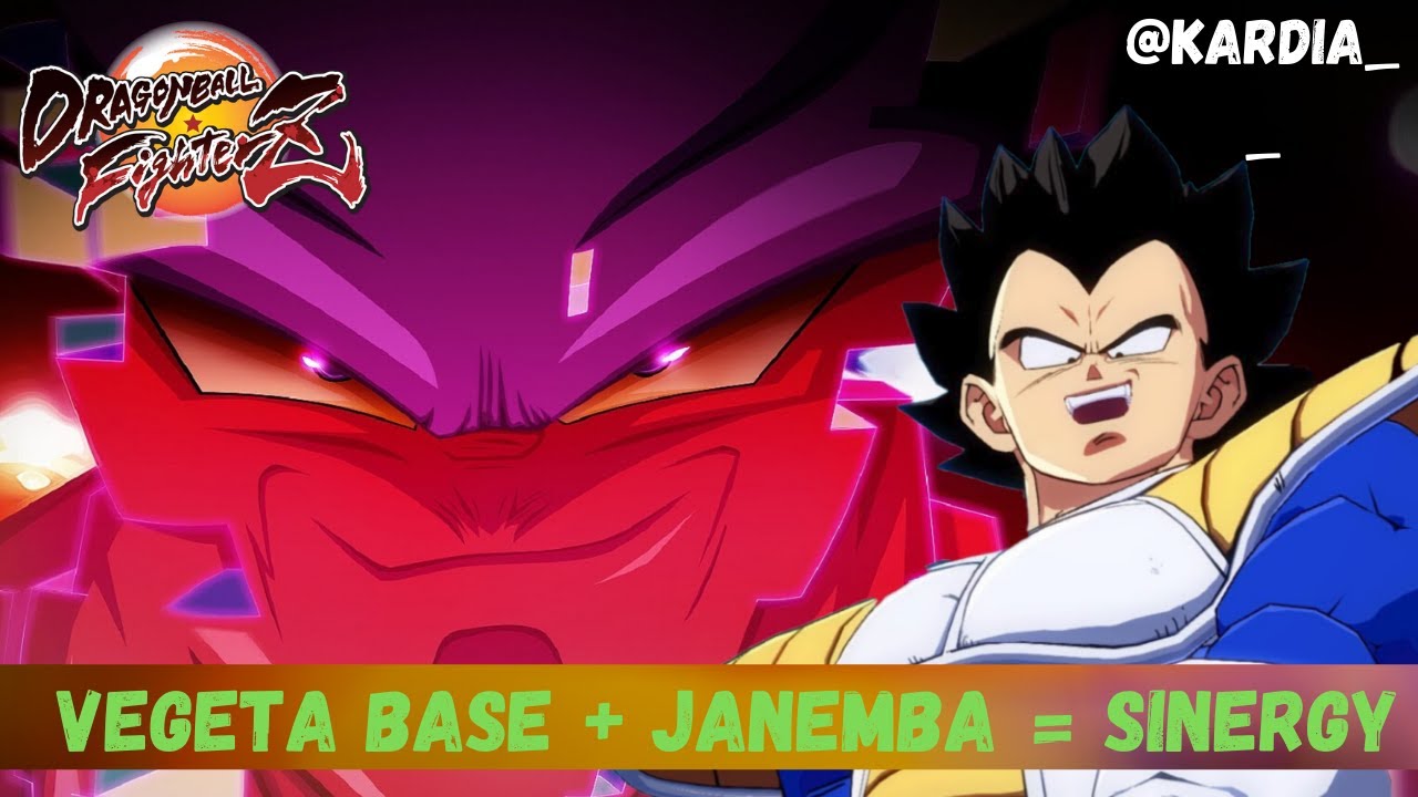 Dragon Ball Fighterz - Vegeta Base / Janemba sinergy (Assists) Parte 1 ...