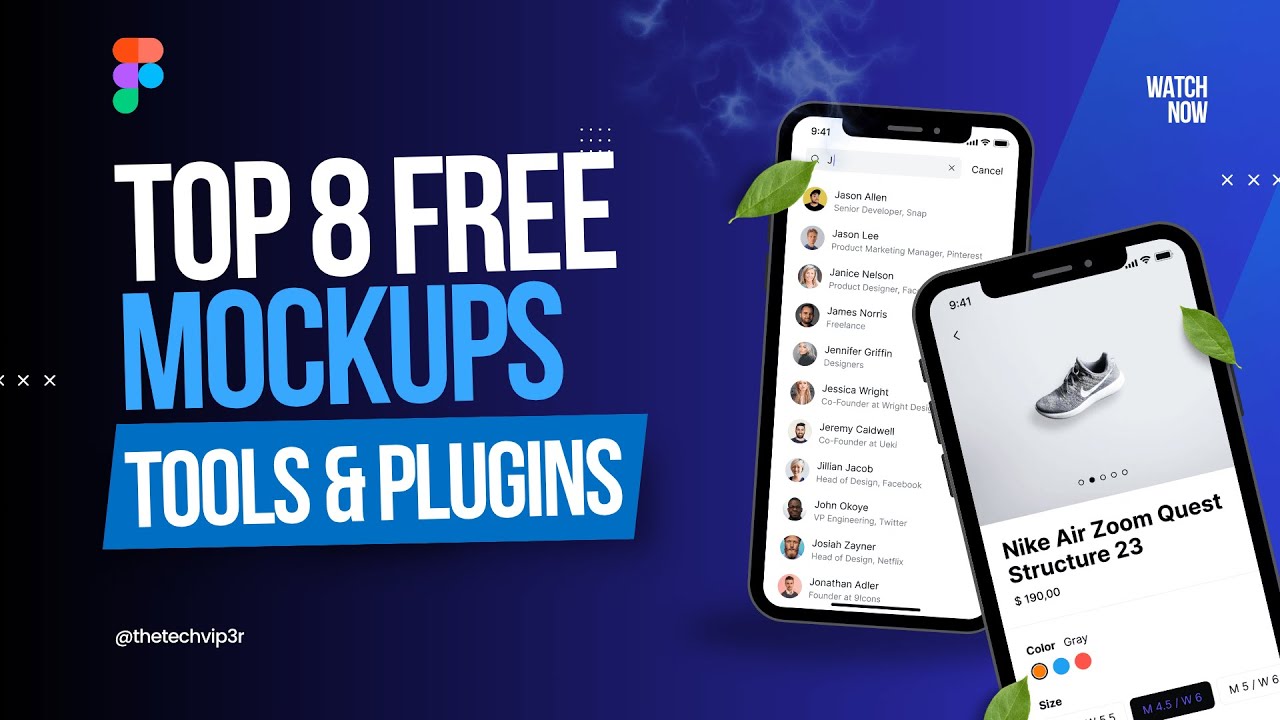 Design Like a Pro: 8 FREE Figma Mockup Tools You Can't Miss! - YouTube