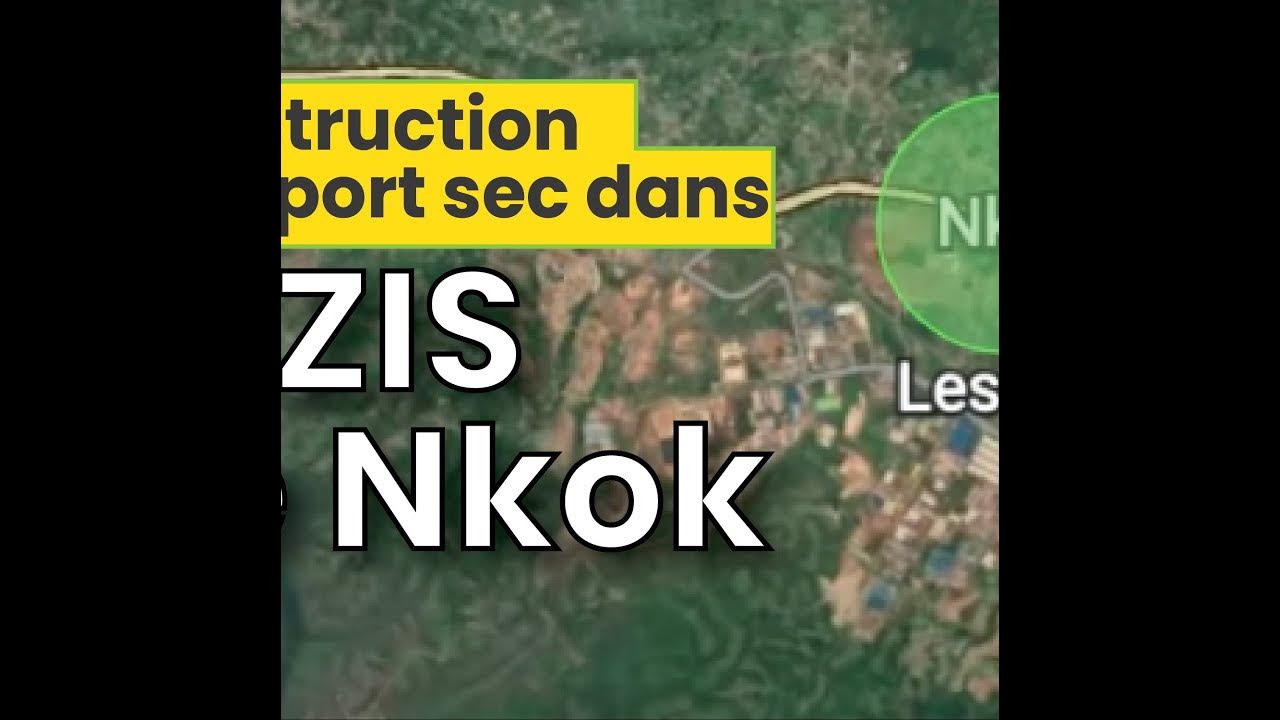 Construction d'un port sec dans la ZIS de Nkok - YouTube
