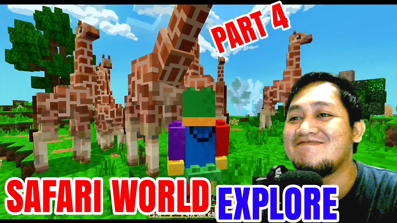 Explore Safari World Minecraft, Happy Animal PART 4 - YouTube