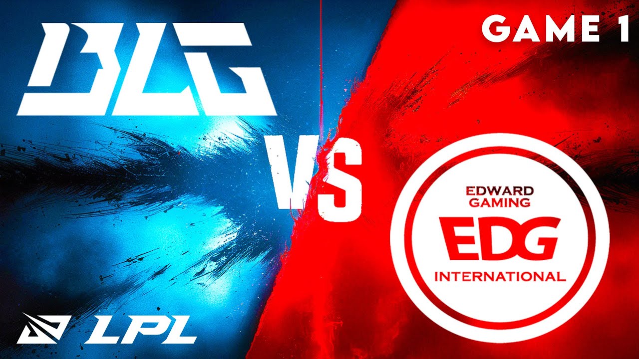 BLG vs EDG Game 1 Highlights | LPL Split 1 2025 | Bilibili Gaming vs ...
