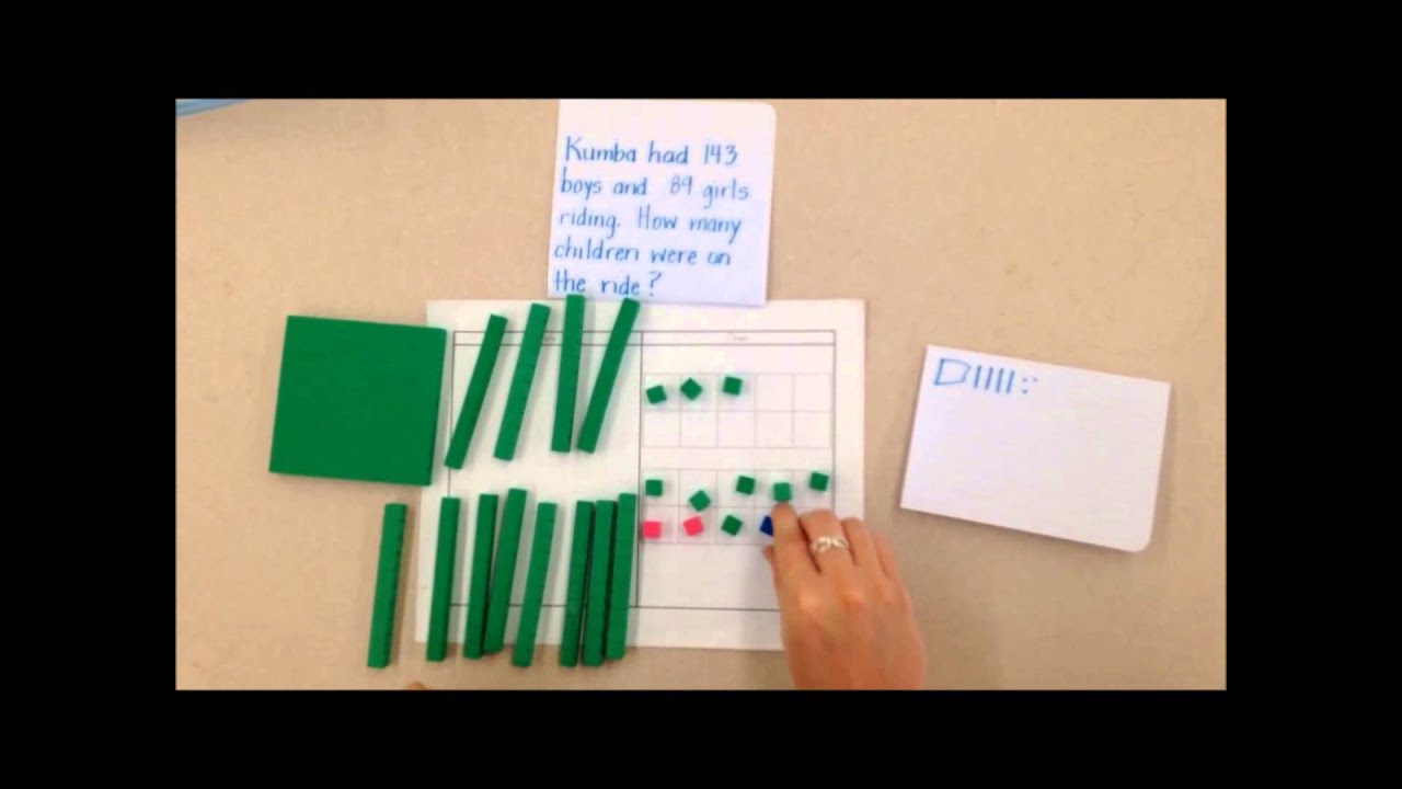 3-digit quick pic addition - YouTube