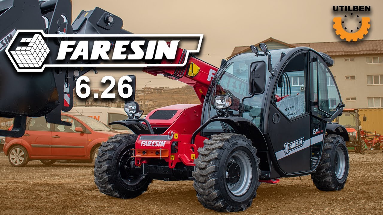 Încărcător Telescopic Faresin 6.26 Classic 52 - YouTube