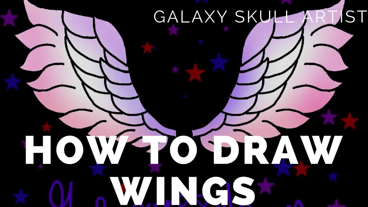 Ibispaint Tutoring! How to draw Wings of an Angel - YouTube