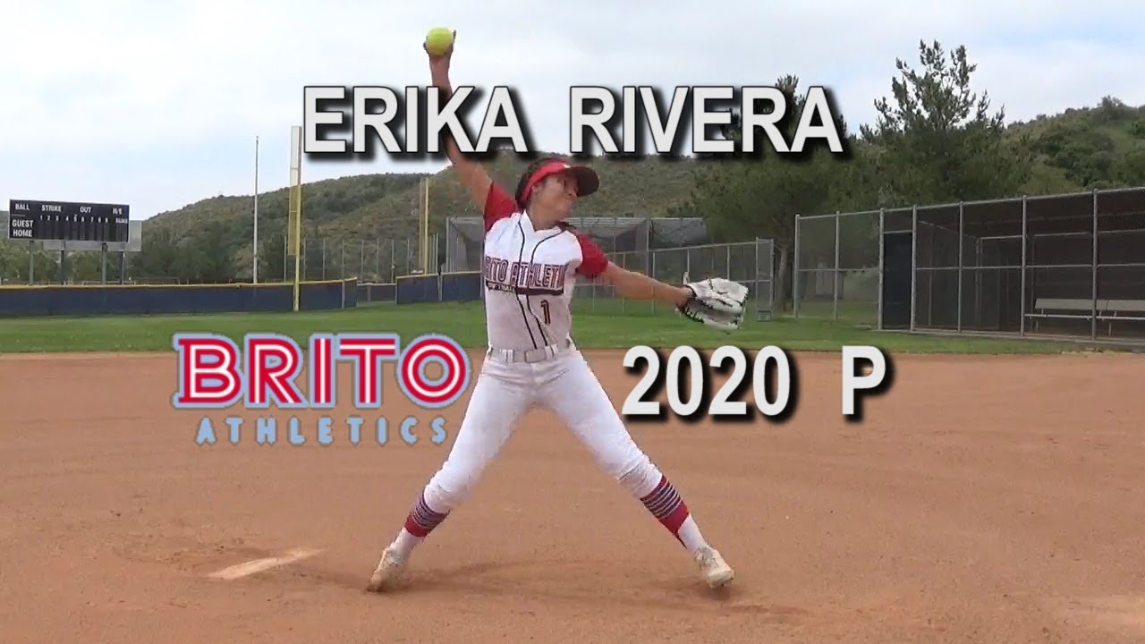 2020 Erika Rivera Pitcher Softball Skills Video - YouTube