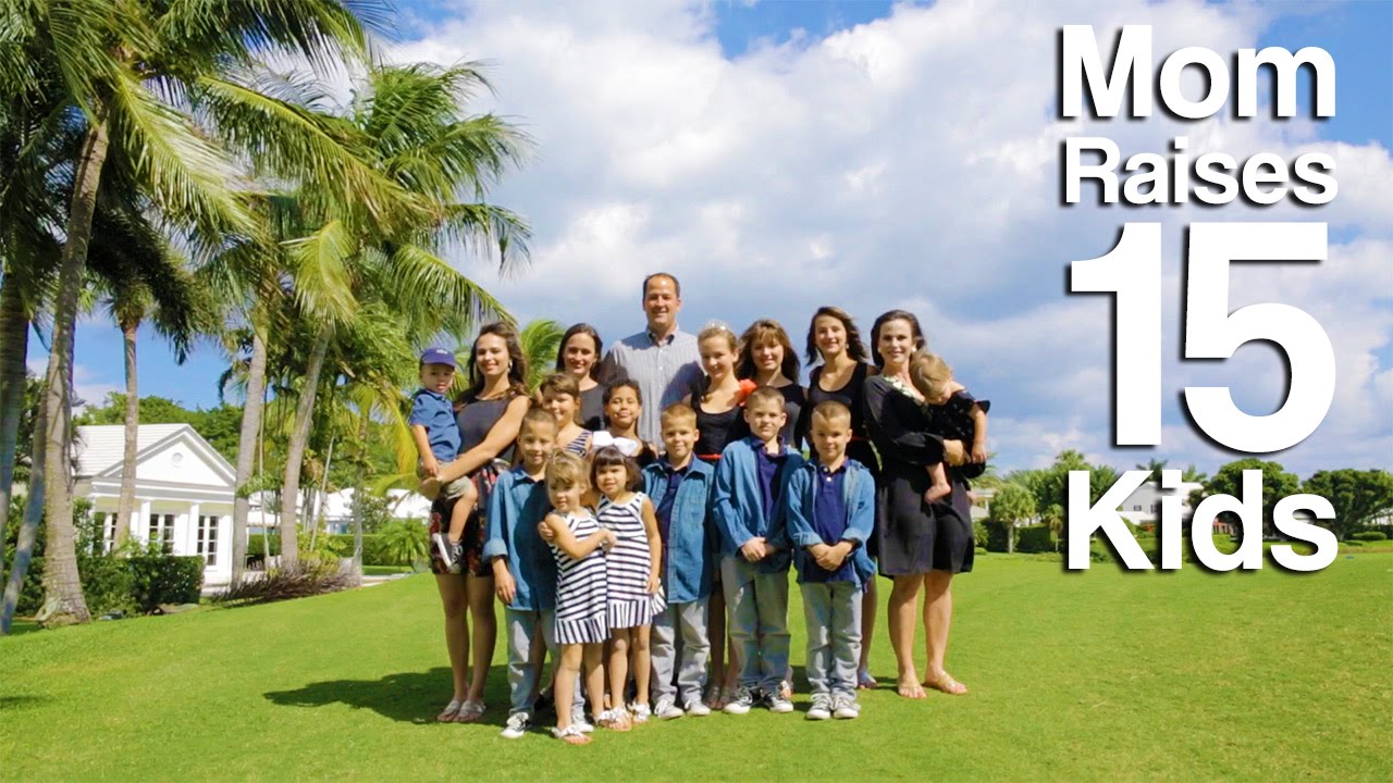 Mom Raises 15 Kids - YouTube