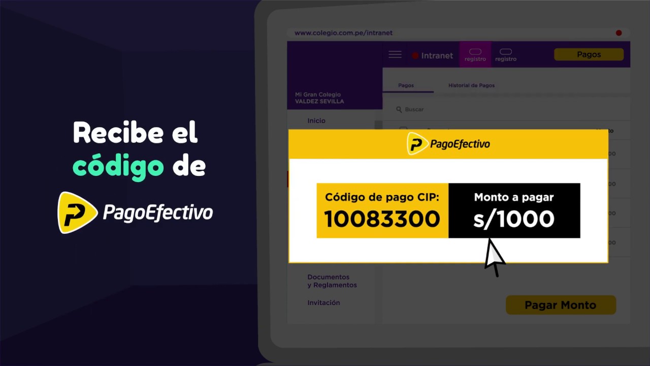 Paga tus pensiones fácilmente con PagoEfectivo y Sieweb - YouTube