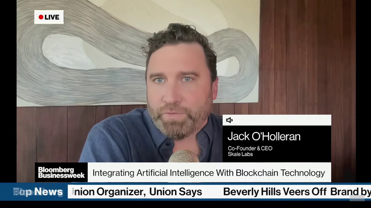 Jack O'Holleran on Bloomberg Businessweek:Leveraging AI for Blockchain ...
