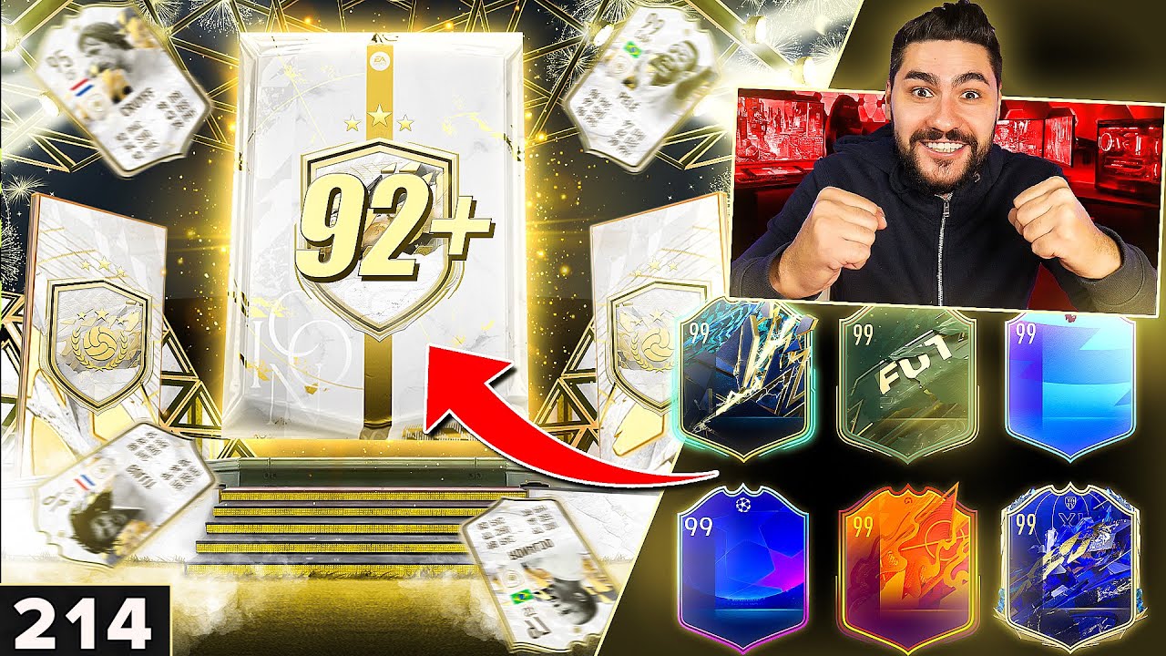 I SUBMITTED ALL MY CLUB IN THE 92+ ICON MOMENTS UPGRADE SBC & THIS ...