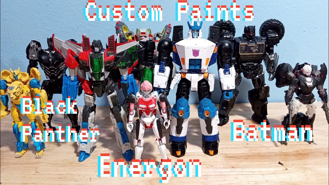Transformers custom paint jobs | Energon, Beast Wars, Batman | Black ...