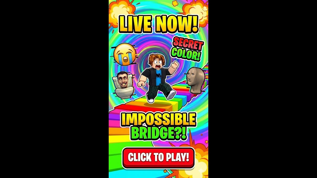 ROBLOX ULTIMATE BRAINROT COLOR BRIDGE CHALLENGE DAY 2 - YouTube