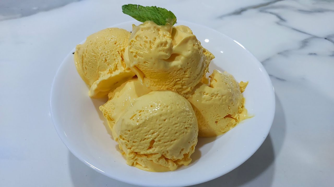amazing Alphonso ice-cream & condensedmilk | mango ice-cream | Sejal ...