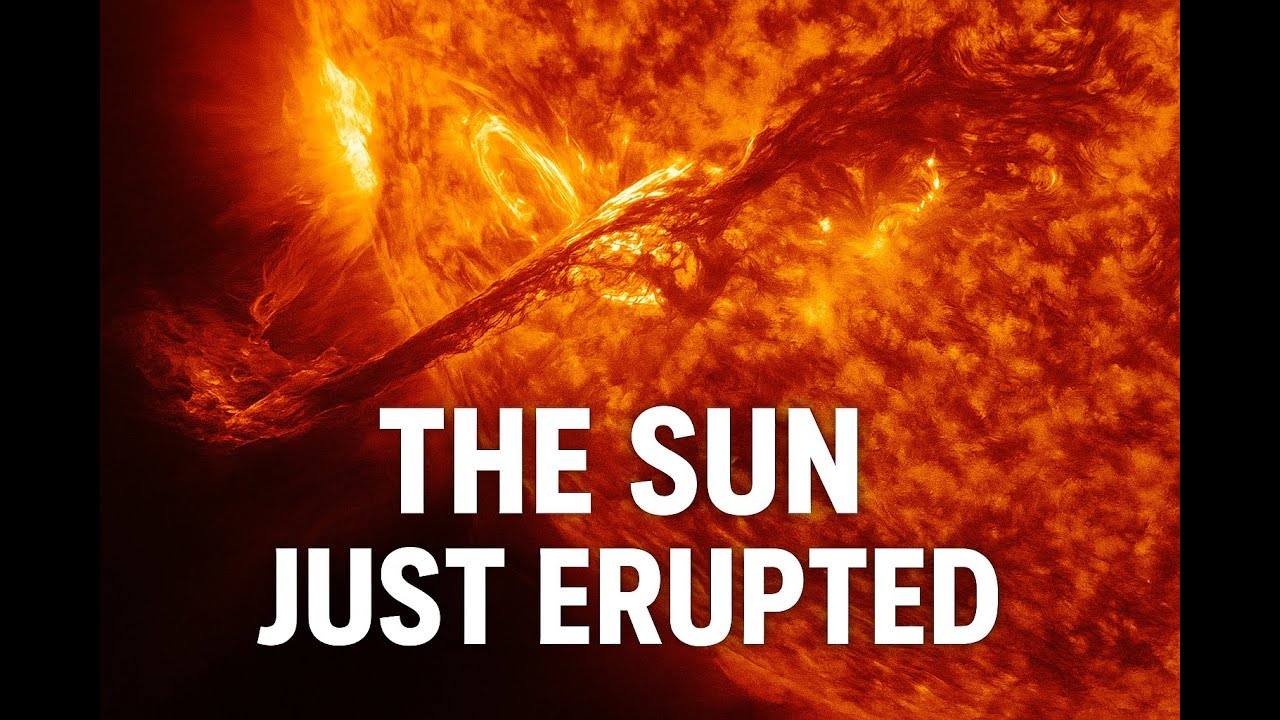 The Sun Just Erupted – What NASA Saw Will Shock You - YouTube