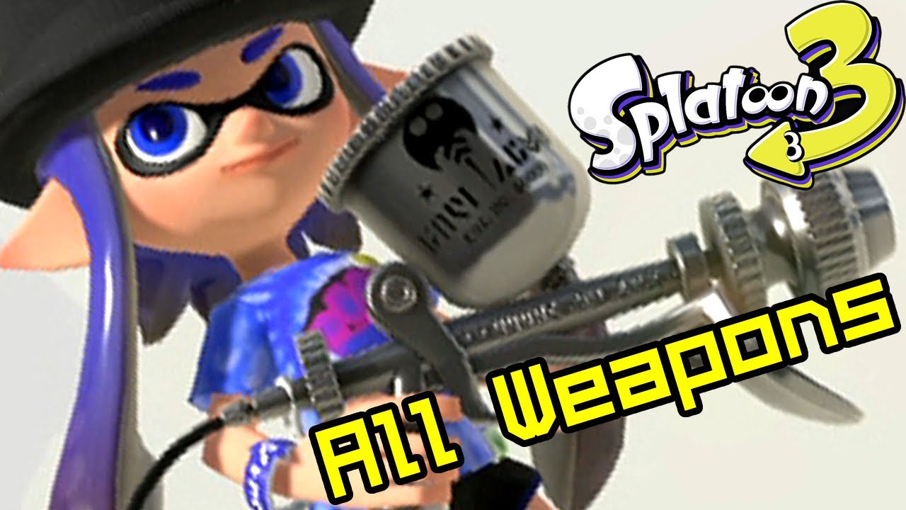 Splatoon 3 - ALL Weapons (Switch) - YouTube