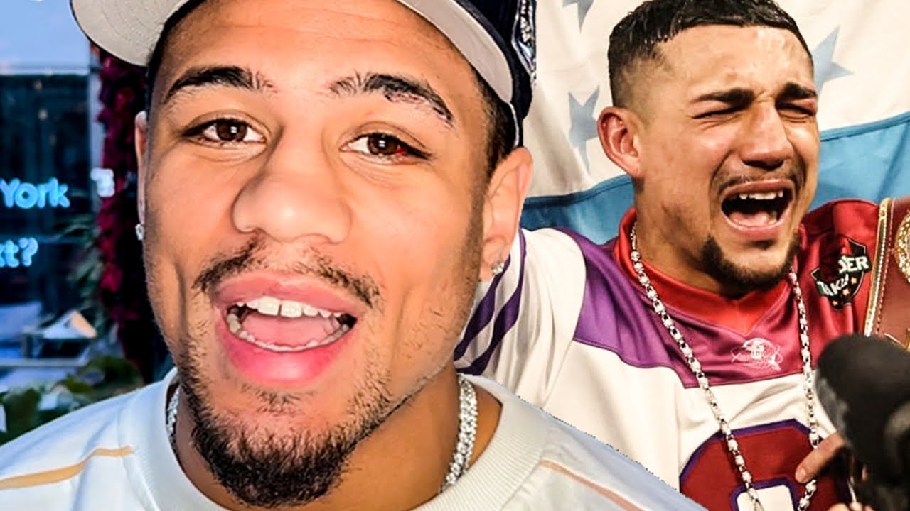 Jamaine Ortiz HITS BACK at Teofimo Lopez CRYING after KNEW HE LOST ...