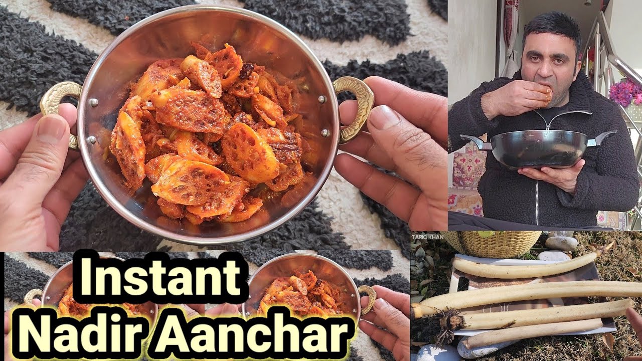 Instant Nadir Aanchar | Kuch Hi Minto Main Banne Wala Achar | Instant ...