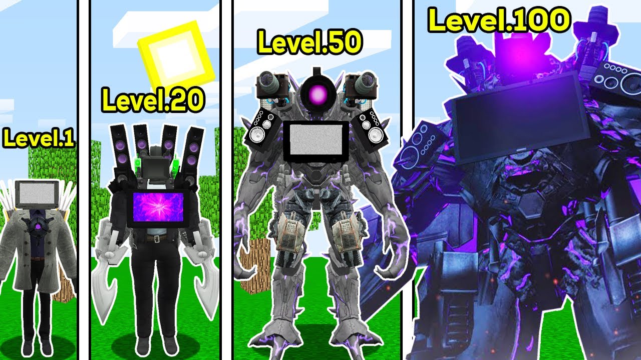 TRİ-TİTAN SEVİYELERİ 😱 - Minecraft - YouTube