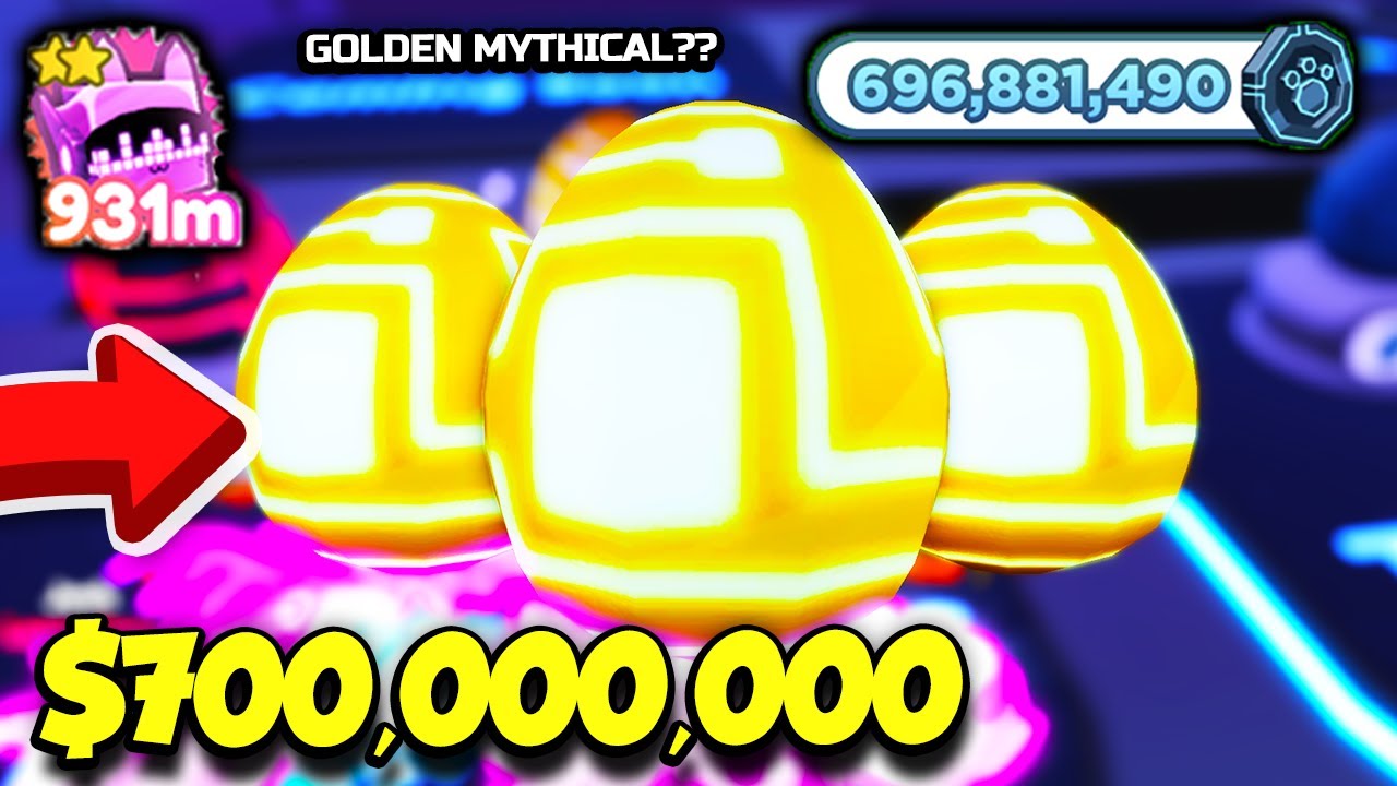 I Opened TONS Of The RAREST TECH EGG In Pet Simulator X With 700M Tech ...