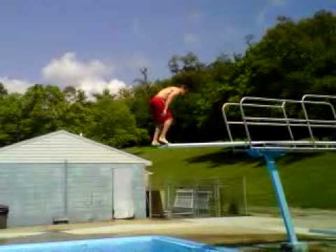 diving board tricks - YouTube