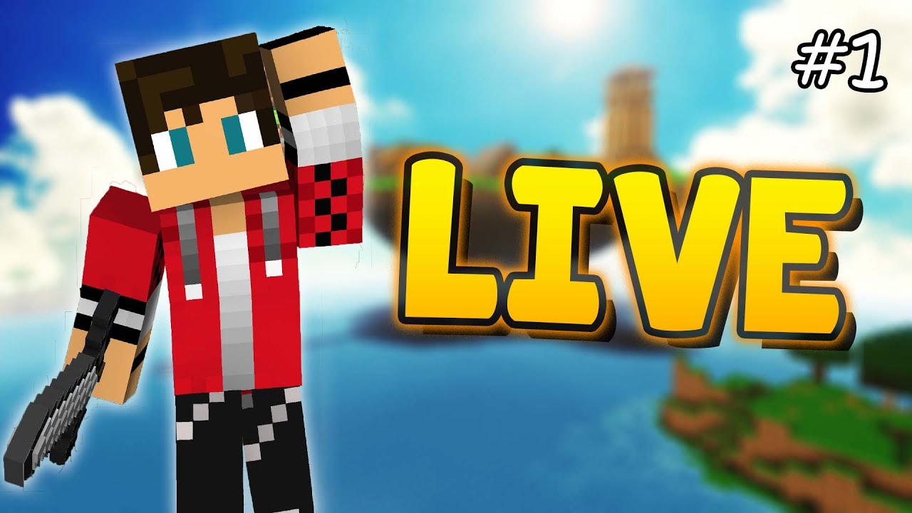 Minecraft Live With Its Nik | First Live Stream - YouTube
