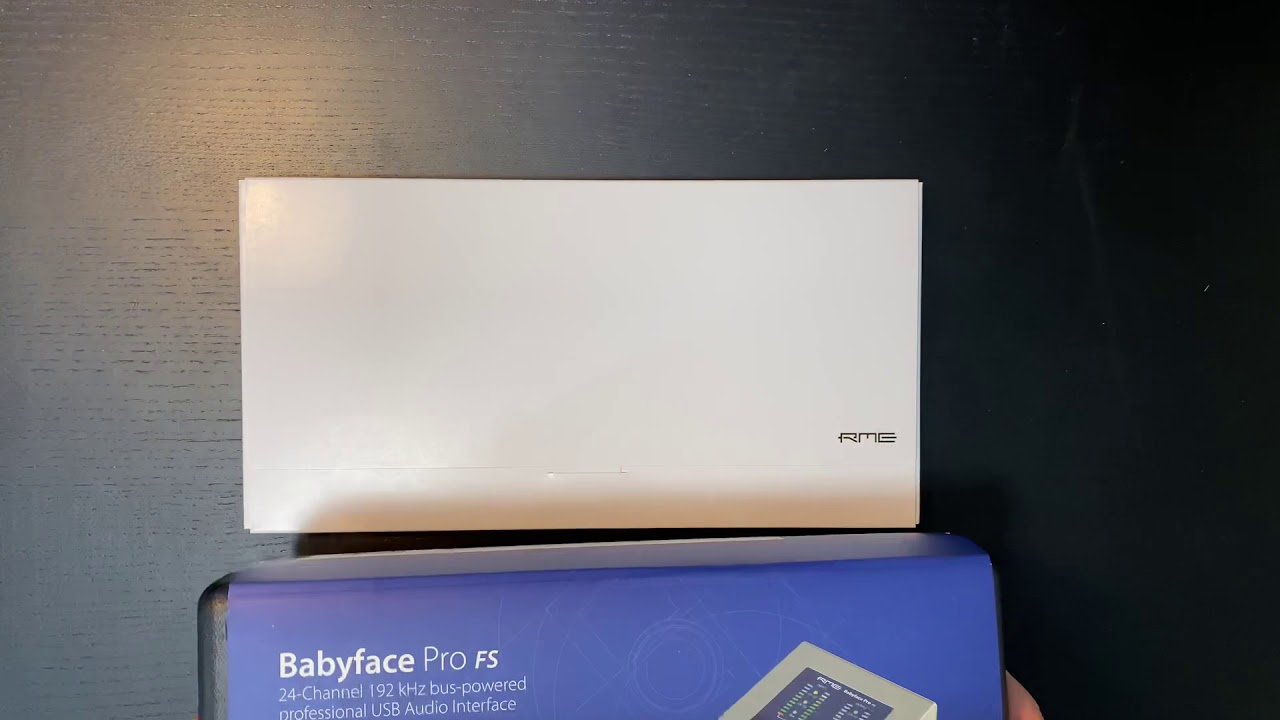 Unboxing babyface pro fs - YouTube