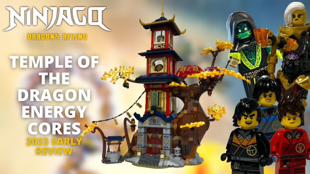 LEGO Temple of Dragon Energy Cores - EARLY Ninjago Dragons Rising ...