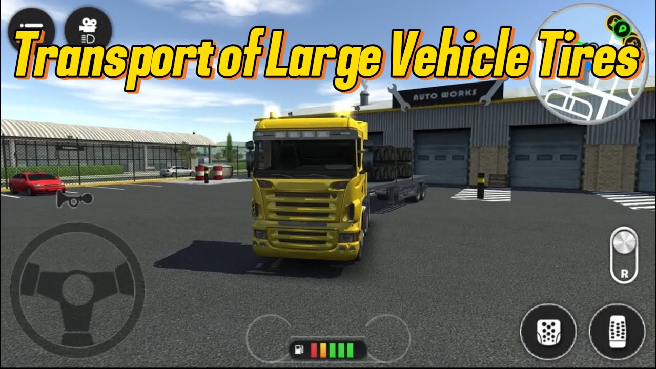 Transport Large Vehicle Tires Simulator Game Expressway Driving ...