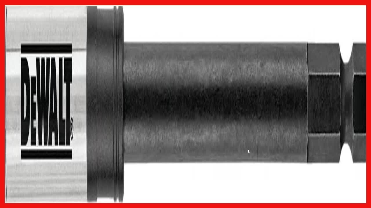 DEWALT Drill Bit Holder Extension, Impact Ready, 6-Inch (DWA6HLDFT ...