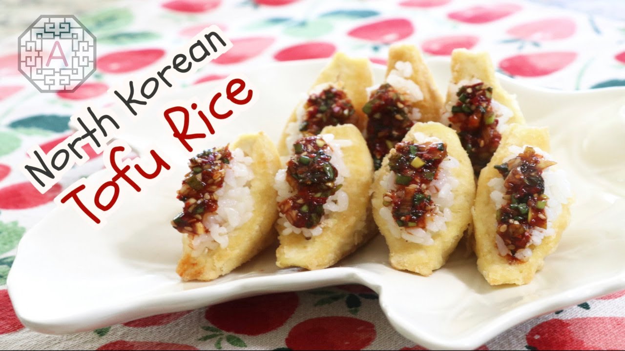 North Korean Style Tofu Rice (북한식 두부밥) | Aeri's Kitchen - YouTube