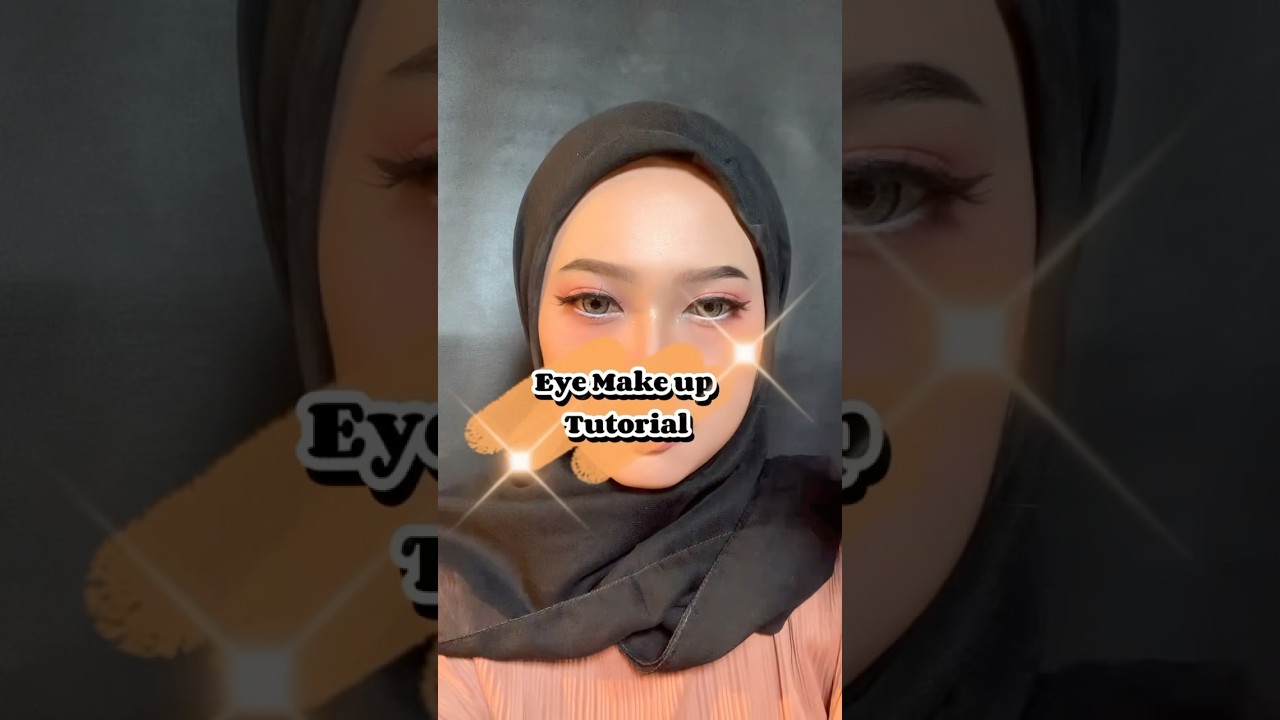 Eye make up tutorial pemula #makeup #eyeshadowtutorial # ...