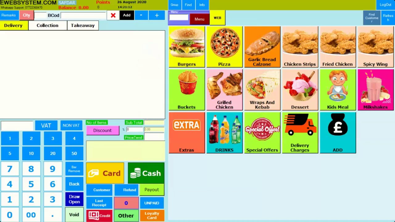 How to take calls and Order caller ID ewebsystem.com - YouTube