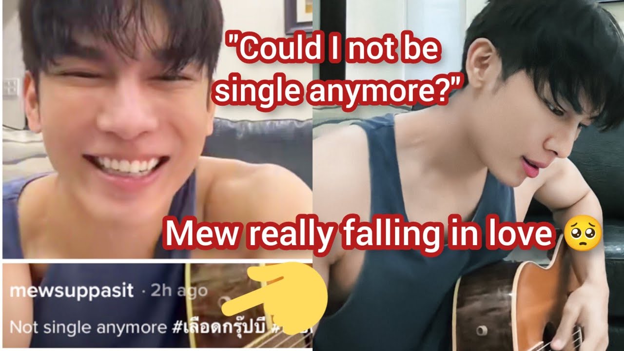 Mew Told Everyone He is not Single Anymore 😭 (All Sub) - YouTube