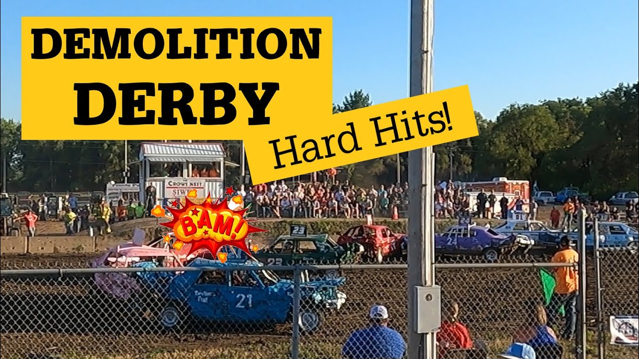 Hard Hits Demolition Derby MN - YouTube