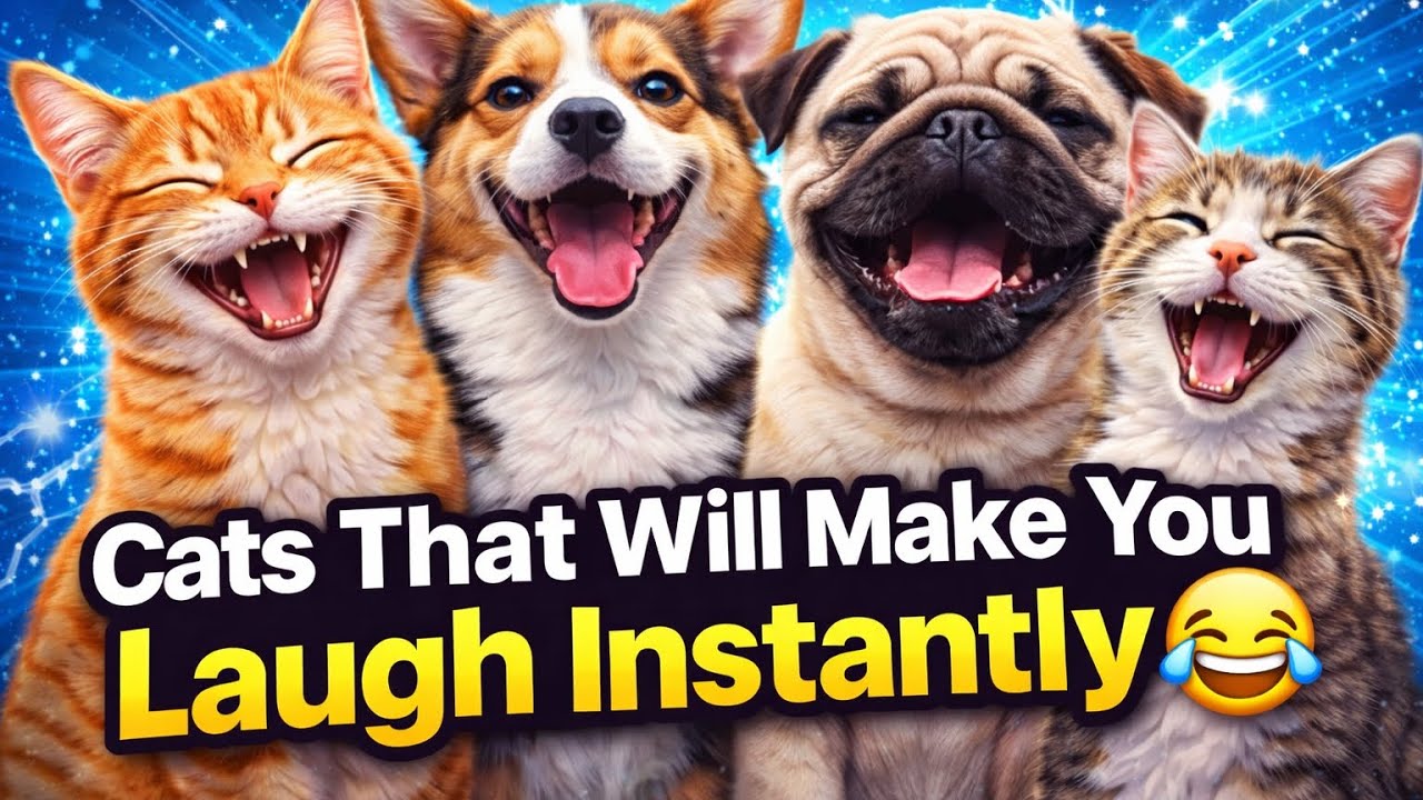 Cats and dogs that Will Make You Laugh Instantly 😂 | Funny Cat ...