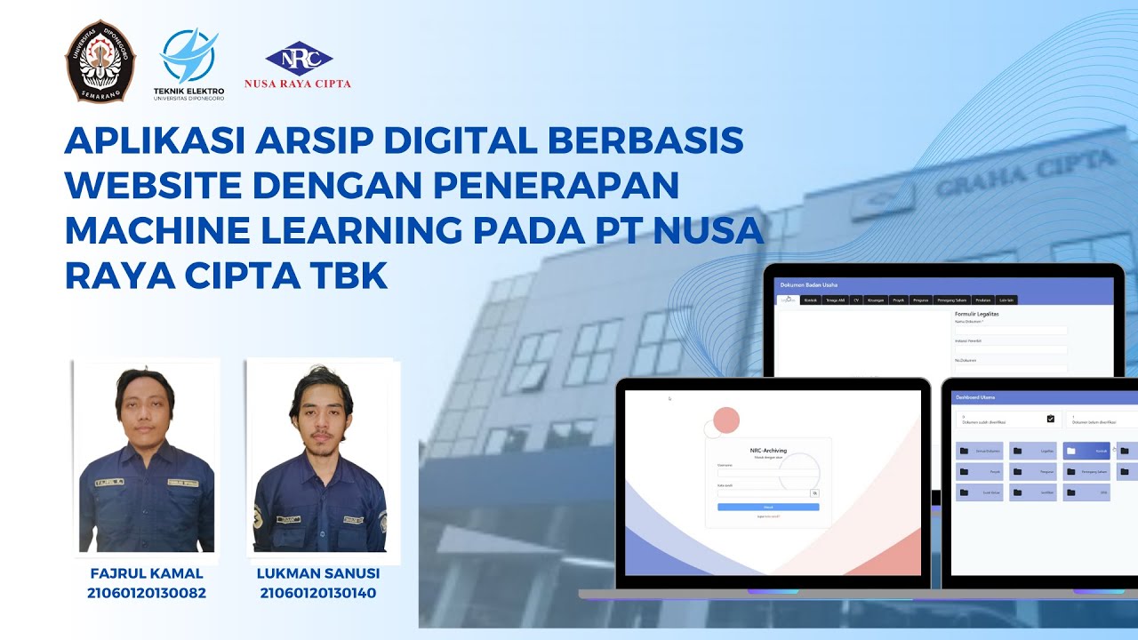 Aplikasi Arsip Digital Berbasis Website dengan Penerapan Machine ...