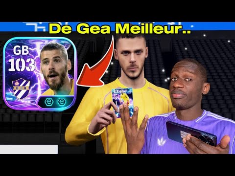 I tested the new goalkeeper 103 David De Gea 😱 | His full training!
