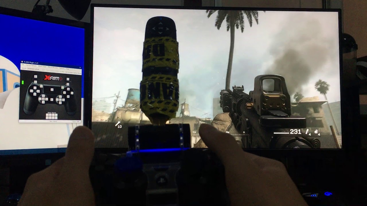 PS4 Gyro aiming with CronusMAX and air mouse - YouTube