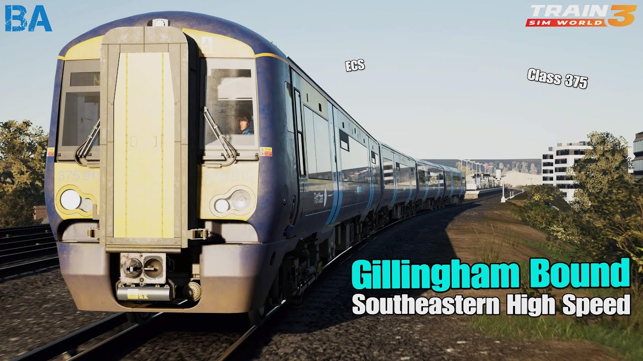 Gillingham Bound - Southeastern High Speed - Train Sim World 3 - YouTube