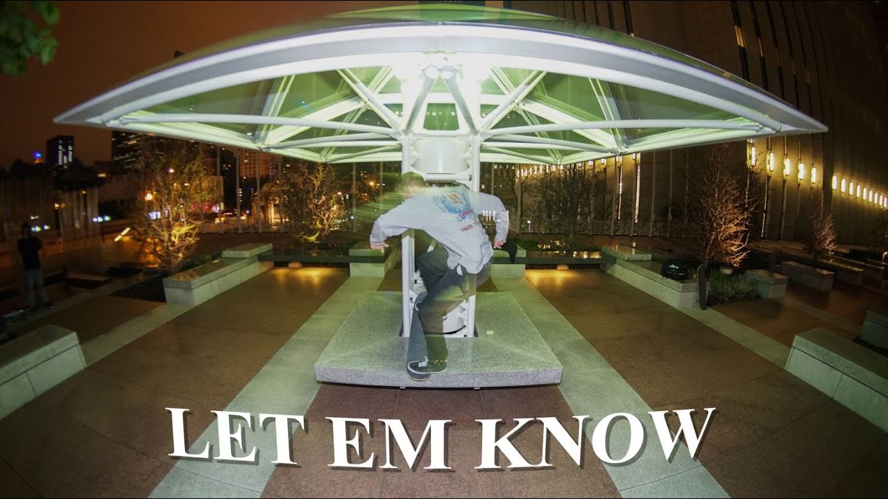 Jeff Slaven - LET EM KNOW 2.0 Skate Part (Chicago Skateboarding) - YouTube