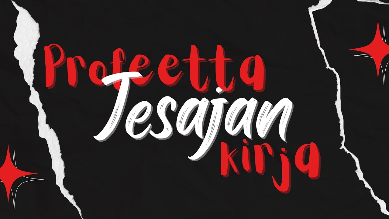 Juha Piippo - Profeetta Jesajan kirja [Jesajan kirjan opetussarja, Osa ...