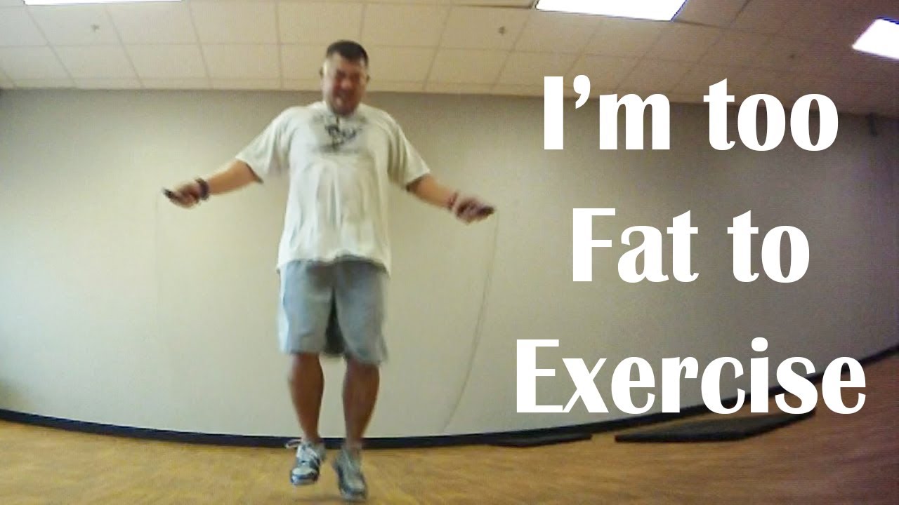 I'm too fat to exercise, how do I loose weight? - YouTube