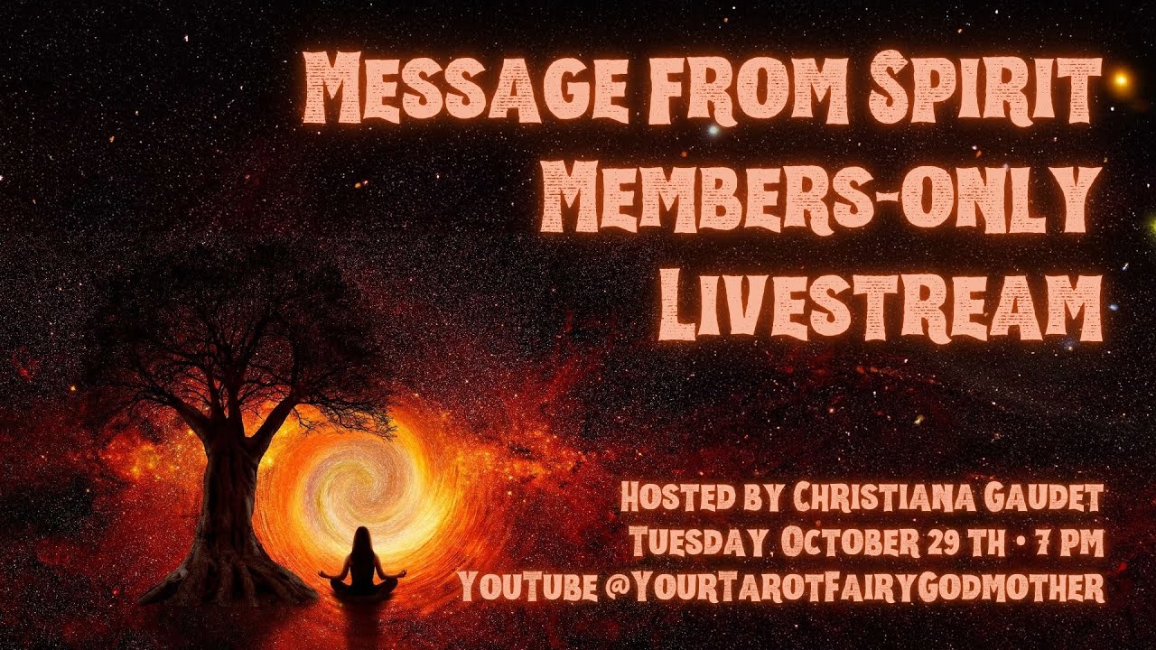 Messages from Spirit Members-only Livestream - YouTube