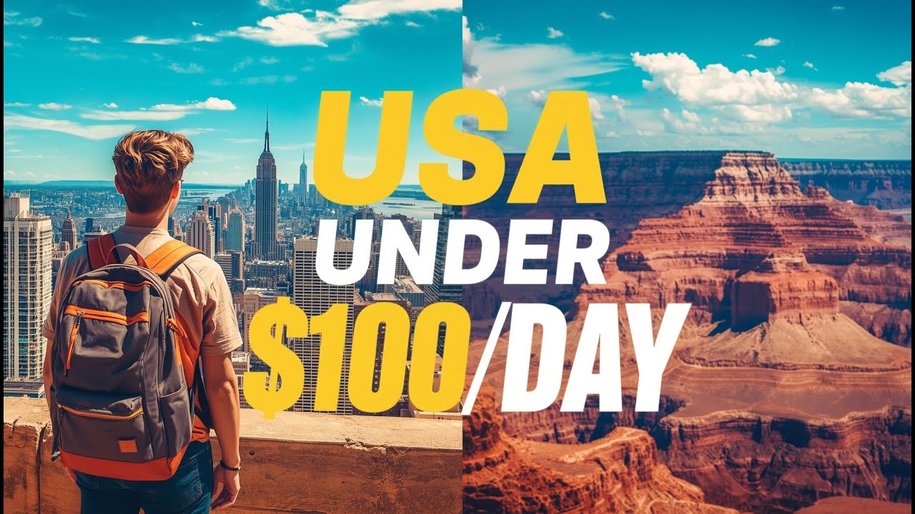 🌍 How to Travel USA in Under $100 a Day | Ultimate Budget Travel Guide ...