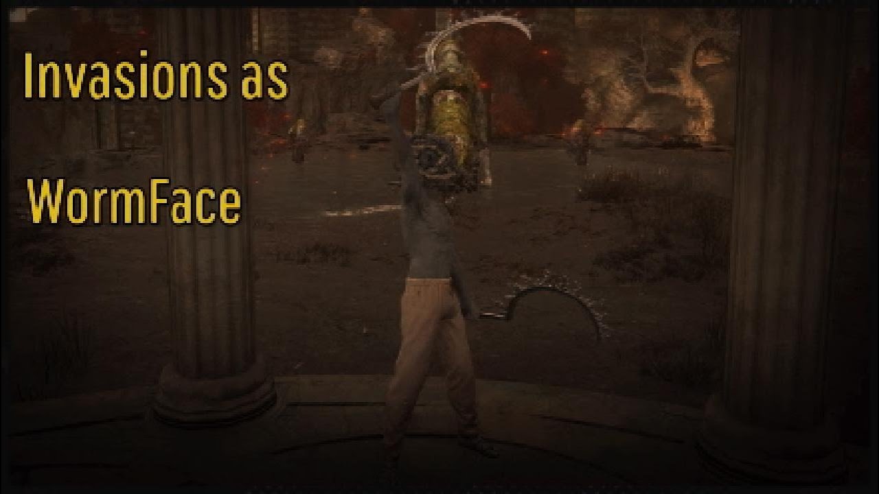 Elden Ring Invasions as a WormFace - YouTube