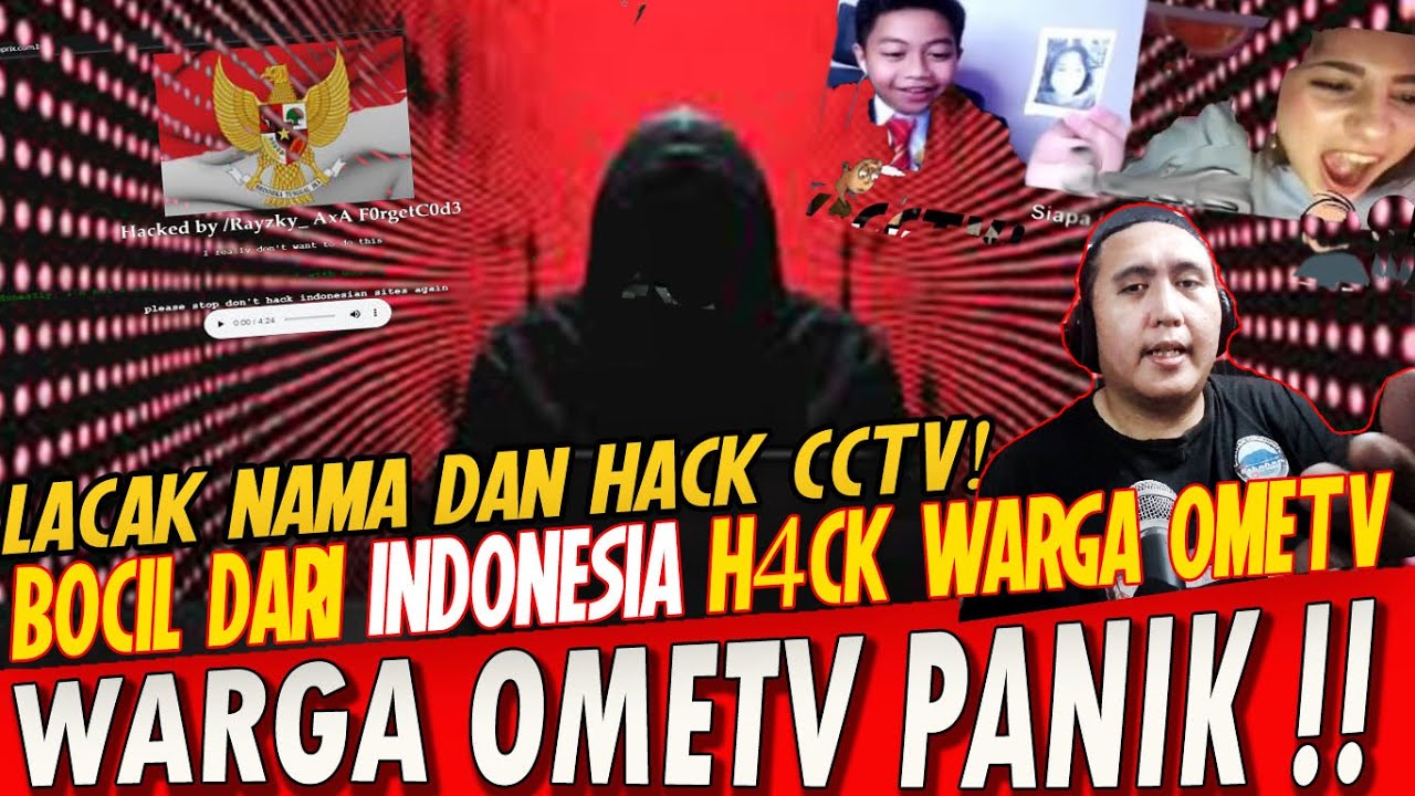 🇲🇾REACTION🇮🇩 BOCIL DARI INDONESIA H4CK KAMERA CCTV WARGA OME TV ...
