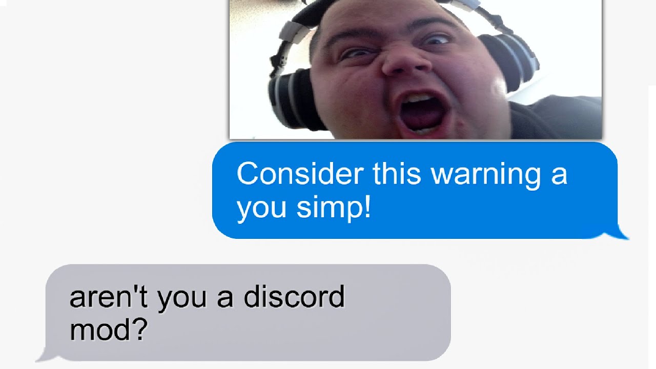 Discord Mod Meets Simp (Funny Chats #1) || discord mod meme - YouTube